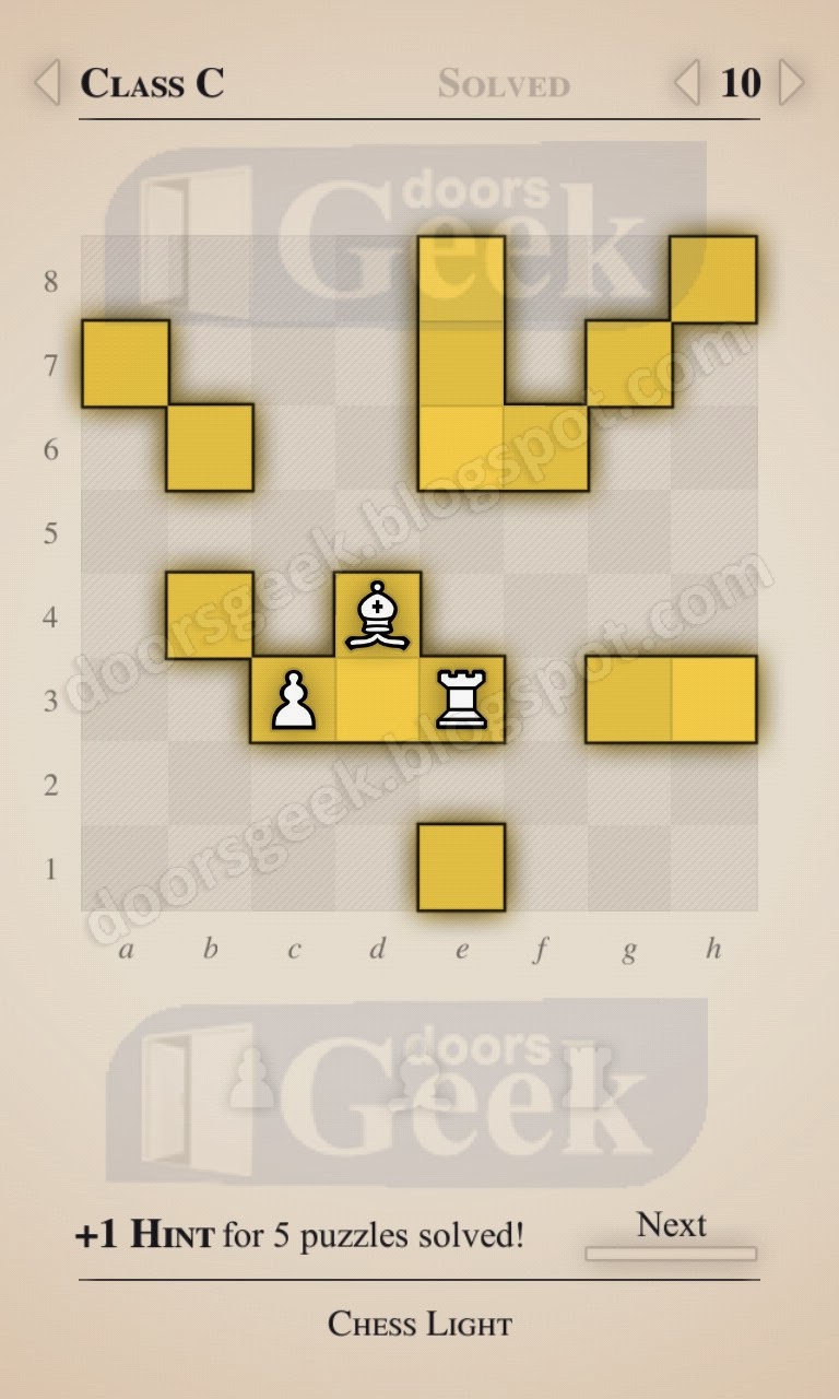 Chess Light [Class C] Level 10 ~ Doors Geek